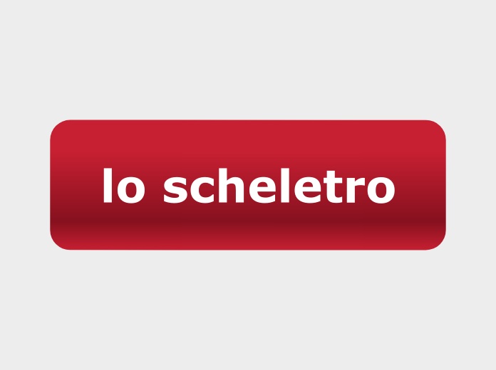 lo scheletro - Mind Map