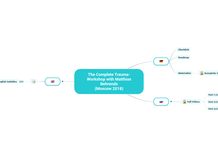 The Complete Trauma-Workshop with Matthias...- Mind Map