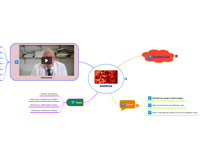 ANEMIA - Mind Map