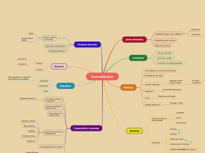 Neurodidactics - Mind Map