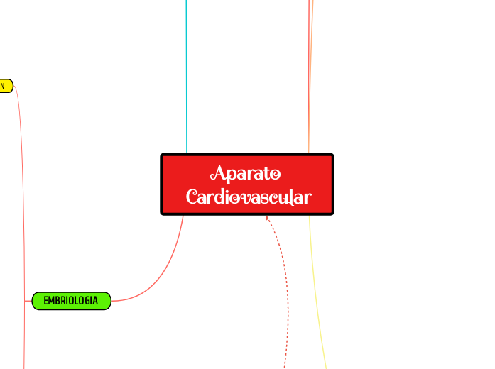 Aparato Cardiovascular - Mind Map