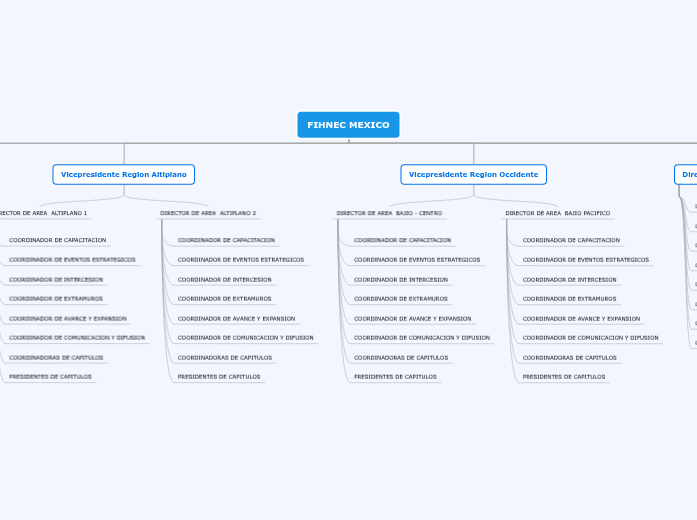 FIHNEC MEXICO - Mind Map