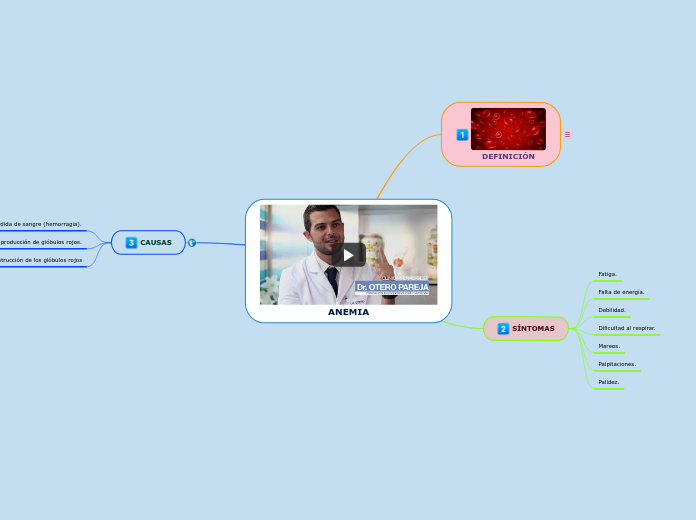ANEMIA - Mind Map
