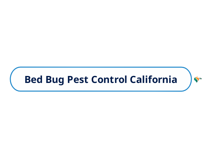 Bed Bug Pest Control California - Mind Map Bed Bug Pest Control California - Mind Map