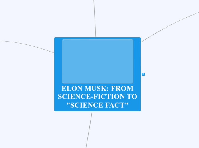 'Elon Musk: From Science-Fiction to Scienc...- Mind Map