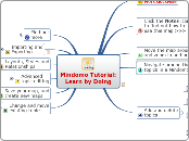 Mindomo tutorial learn by doing - Mind Map