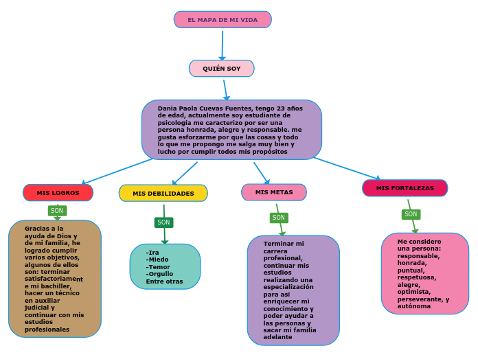 EL MAPA DE MI VIDA - Mind Map