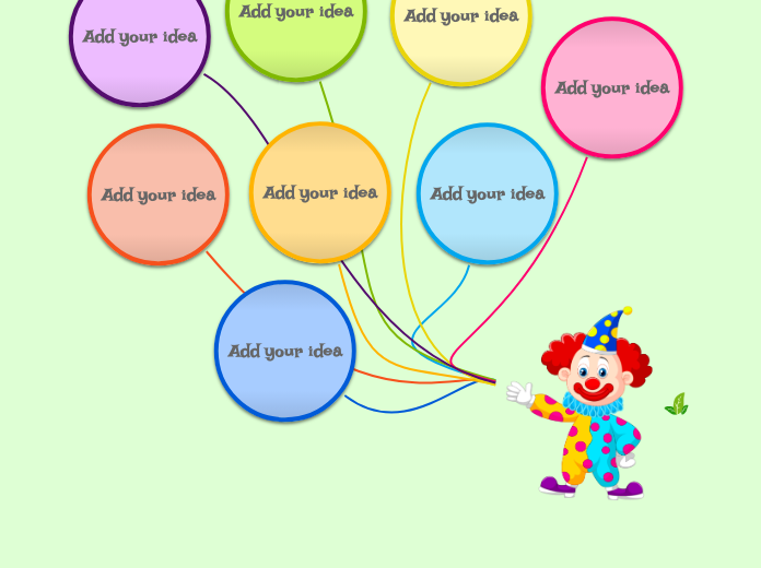 Baloon Brainstorming - Mind Map