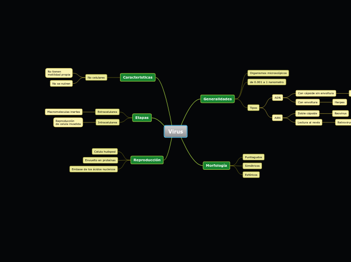 Virus - Mind Map