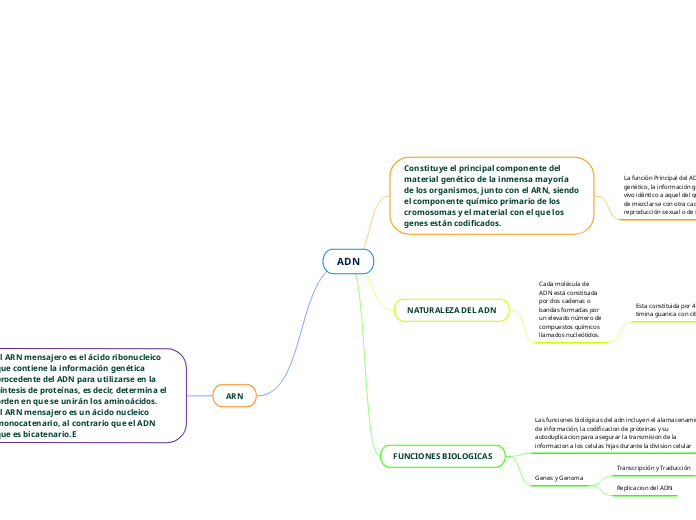ADN - Mind Map