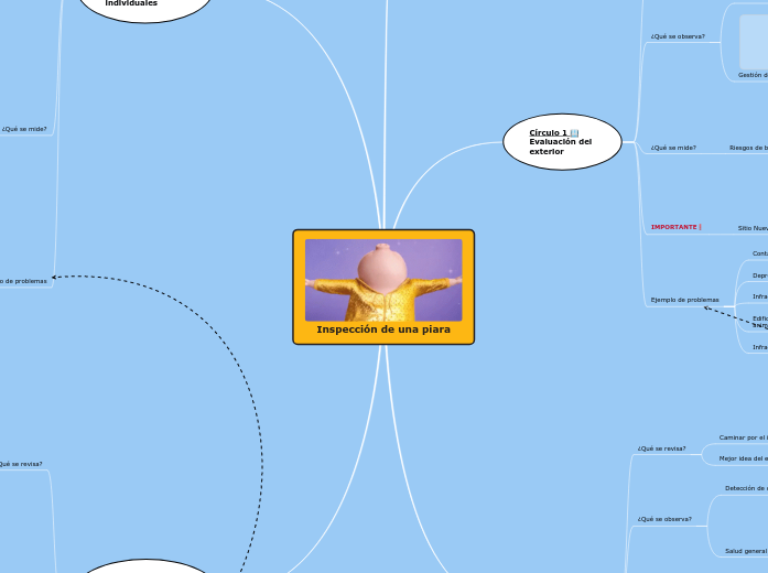 Inspección de una piara - Mind Map