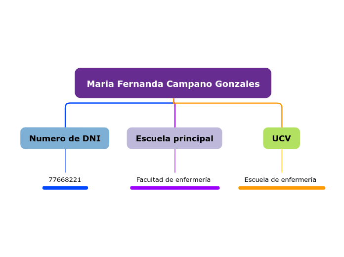 Maria Fernanda Campano Gonzales - Mind Map