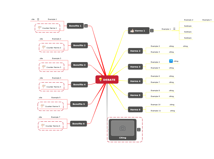 DEBATE - Mind Map