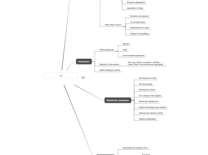 Focus Group - Mind Map