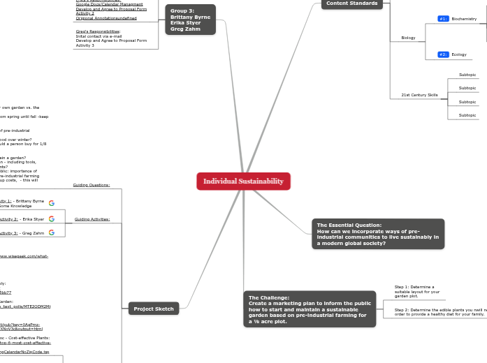 Solving Global Issues - Building Community - Mind Map
