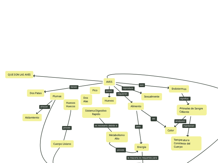 AVES - Mind Map