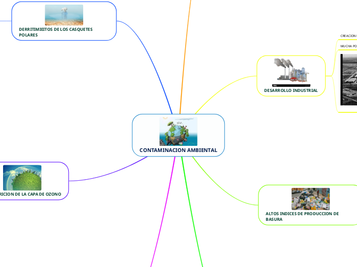 CONTAMINACION AMBIENTAL - Mind Map