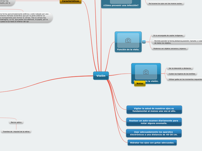 Visión - Mind Map