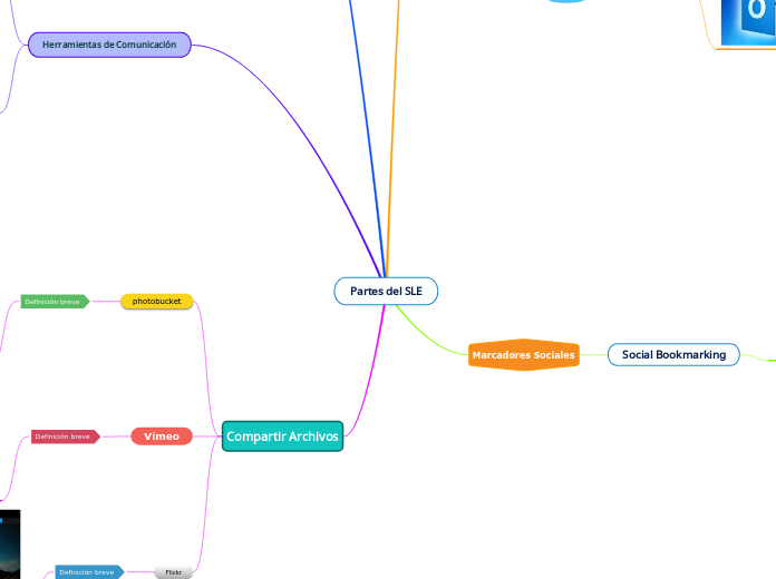 Partes del SLE - Mind Map
