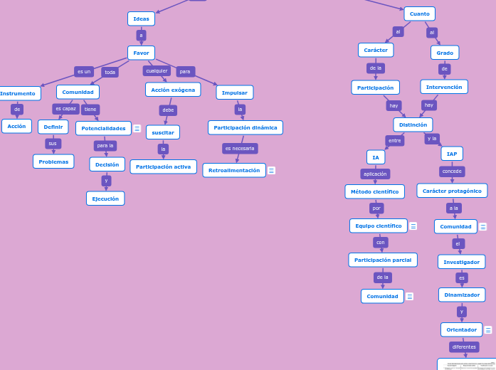 1 Objetivos y Principios de la IAP - Mind Map