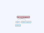 Qué es el Management - Concept Map