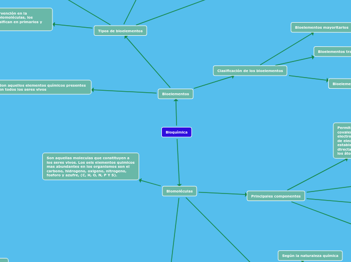 Bioquímica - Mind Map