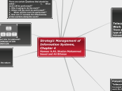 Strategic Management of Information System...- Mind Map