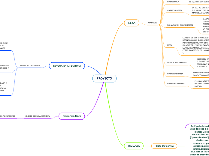 PROYECTO - Mind Map