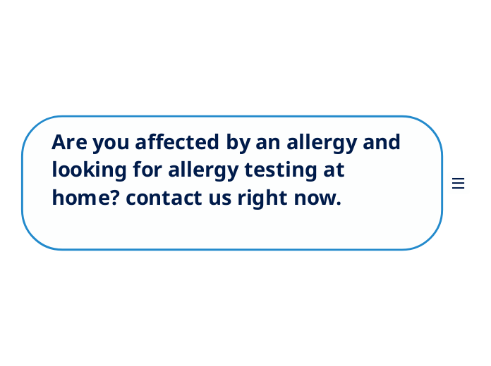 Are you affected by an allergy and looking...- Mind Map