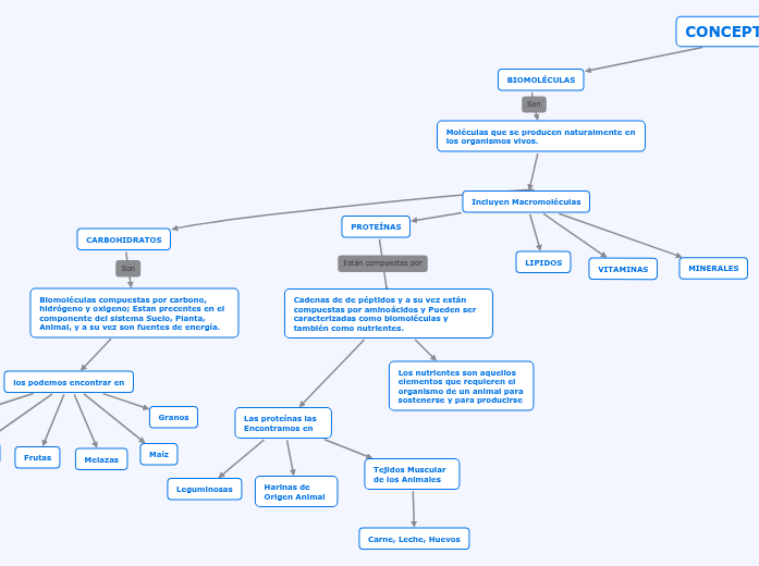 CONCEPTOS UNIDAD 1 - Mind Map