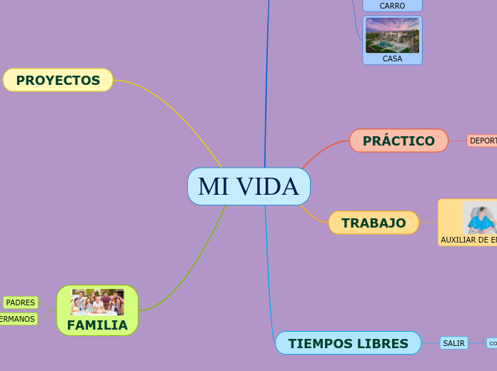 MI VIDA - Mind Map