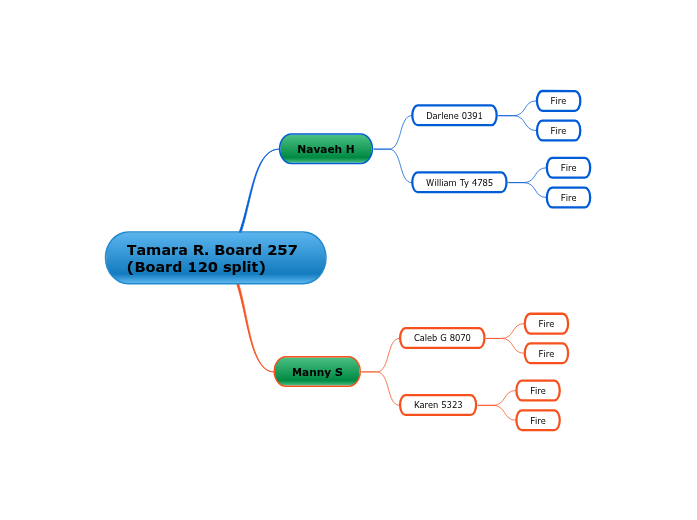 Tamara R. Board 257 (Board 120 split) - Mind Map