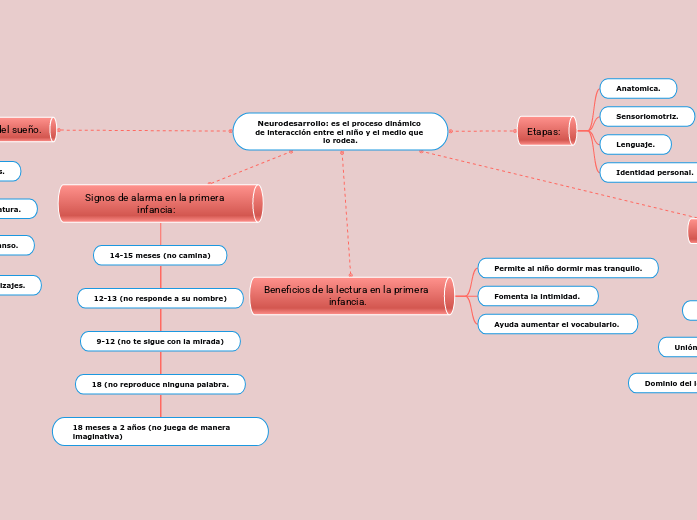 Neurodesarrollo: es el proceso dinámico de...- Mind Map