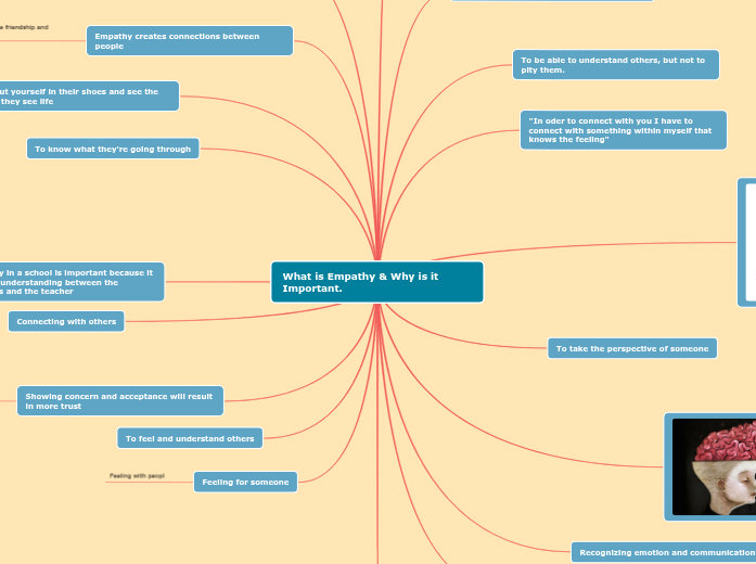 Why is Emapthy Important - Mind Map