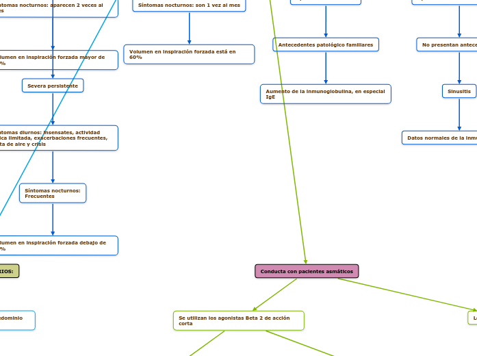 ASMA BRONQUIAL - Mind Map