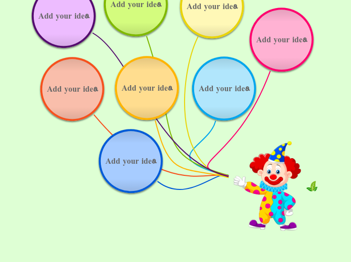 Baloon Brainstorming - Mind Map