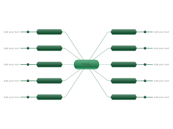 Dark green - Mind Map