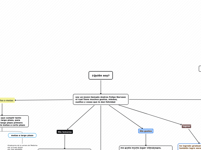¿Quién soy - Mind Map