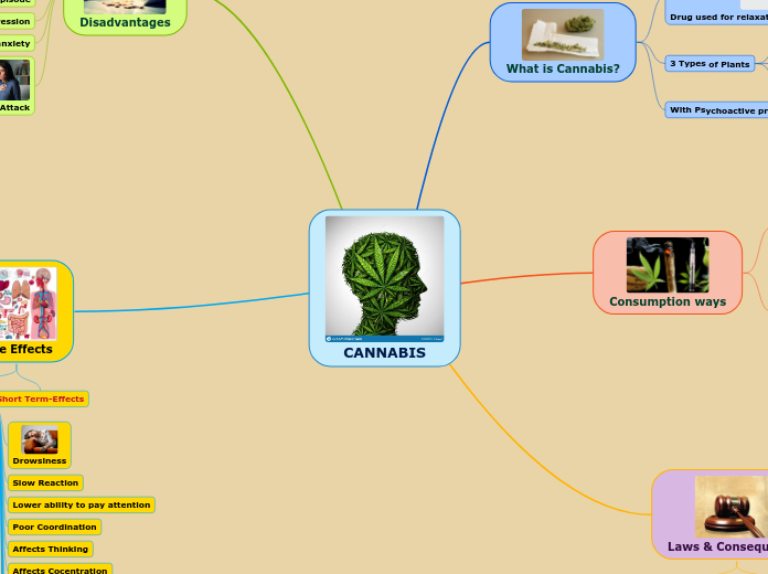 CANNABIS - Mind Map