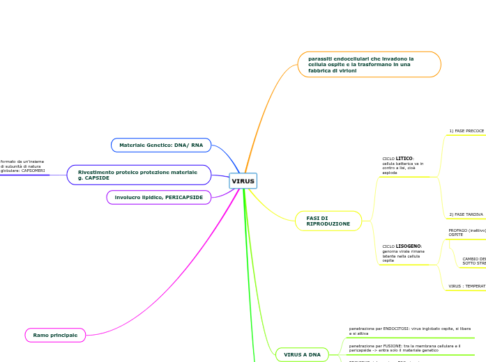 VIRUS - Mind Map