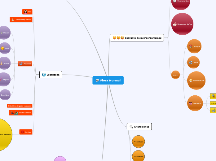 Flora Normal - Mind Map