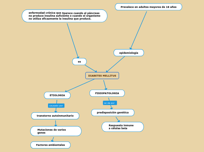 DIABETES MELLITUS - Mind Map