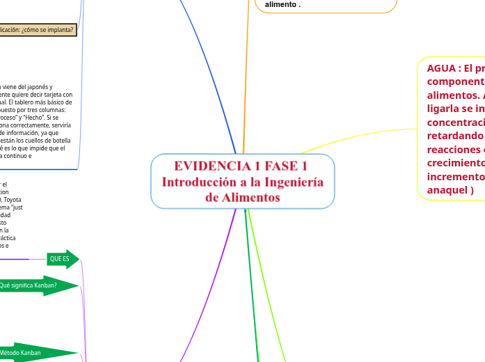 EVIDENCIA 1 FASE 1 Introducción a la Inge...- Mind Map