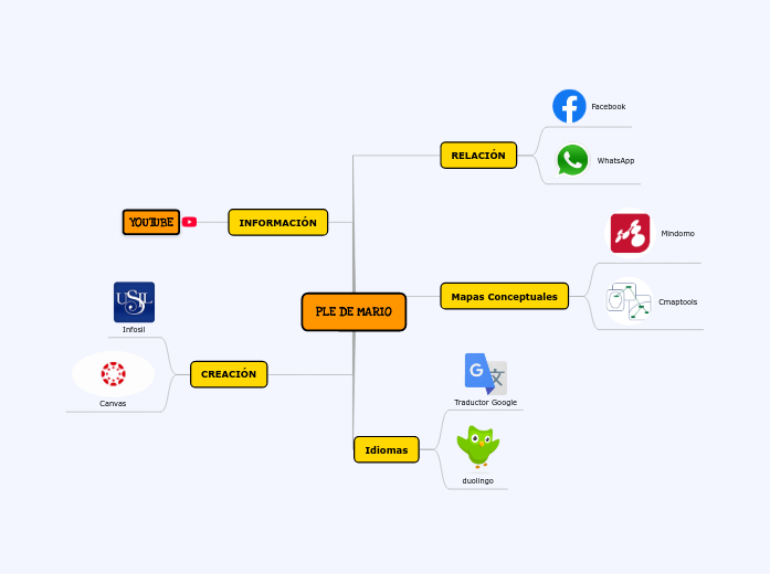 PLE DE MARIO - Mind Map