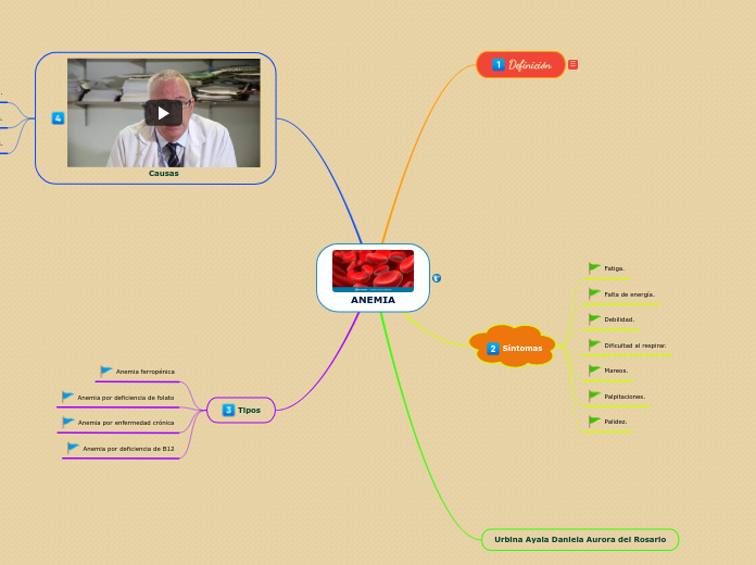 ANEMIA - Mind Map