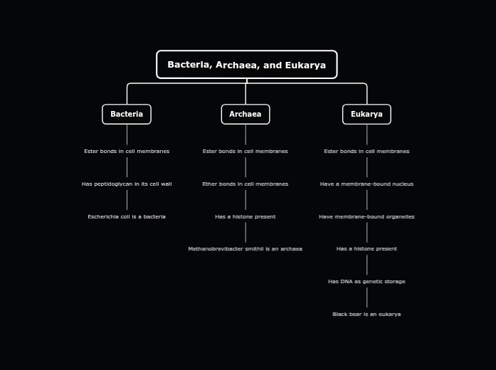 OrganigramBAE - Mind Map