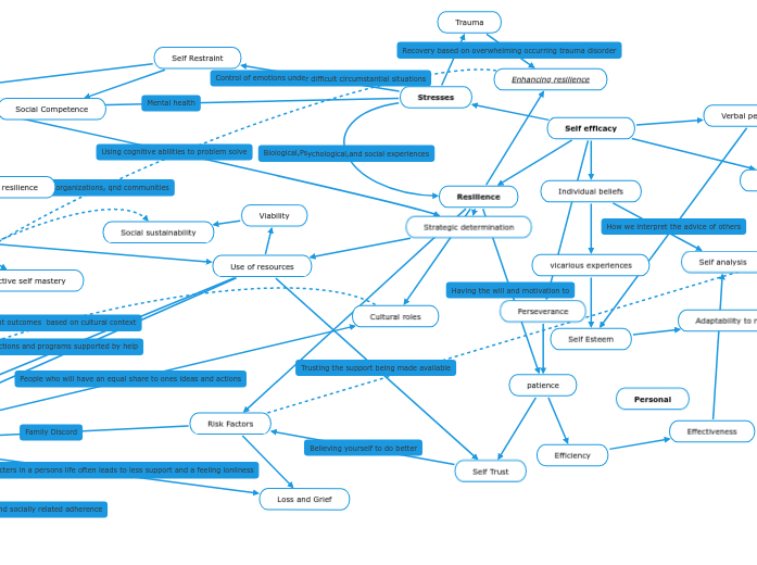 Self efficacy - Mind Map