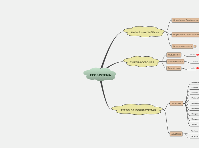 ECOSISTEMA - Mind Map