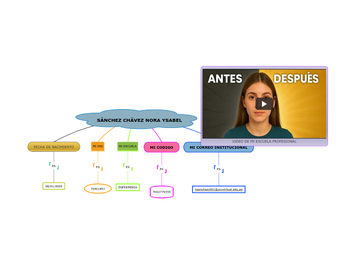 SÁNCHEZ CHÁVEZ NORA YSABEL - Mind Map