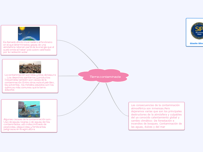 Tierra contaminada - Mind Map